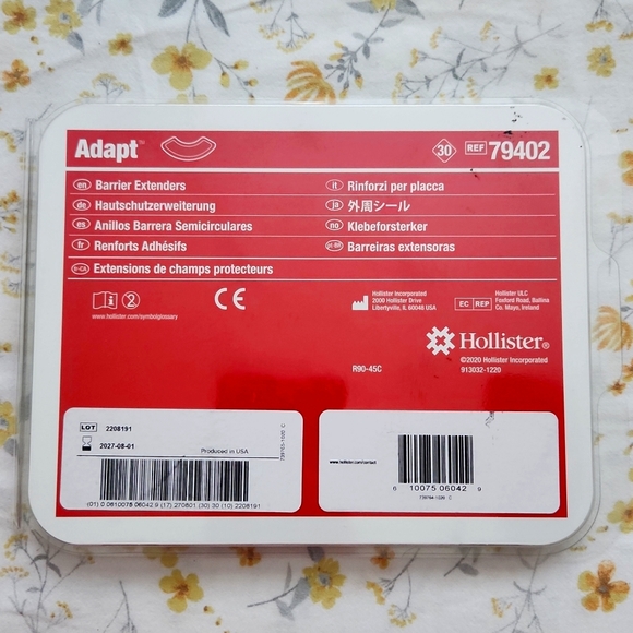 Hollister | Other | Adapt Barrier Extenders Hollister Urostomy Ostomy ...